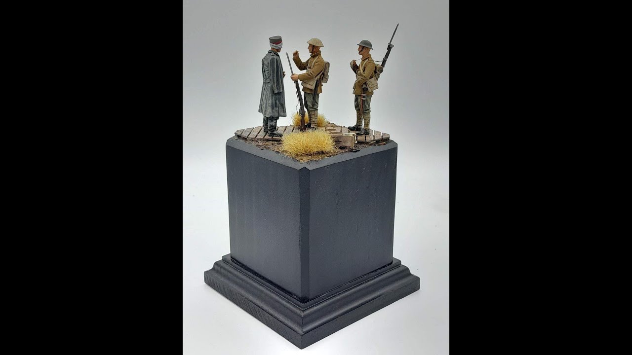 How to make a quality base for scale figures and sculptures. - YouTube