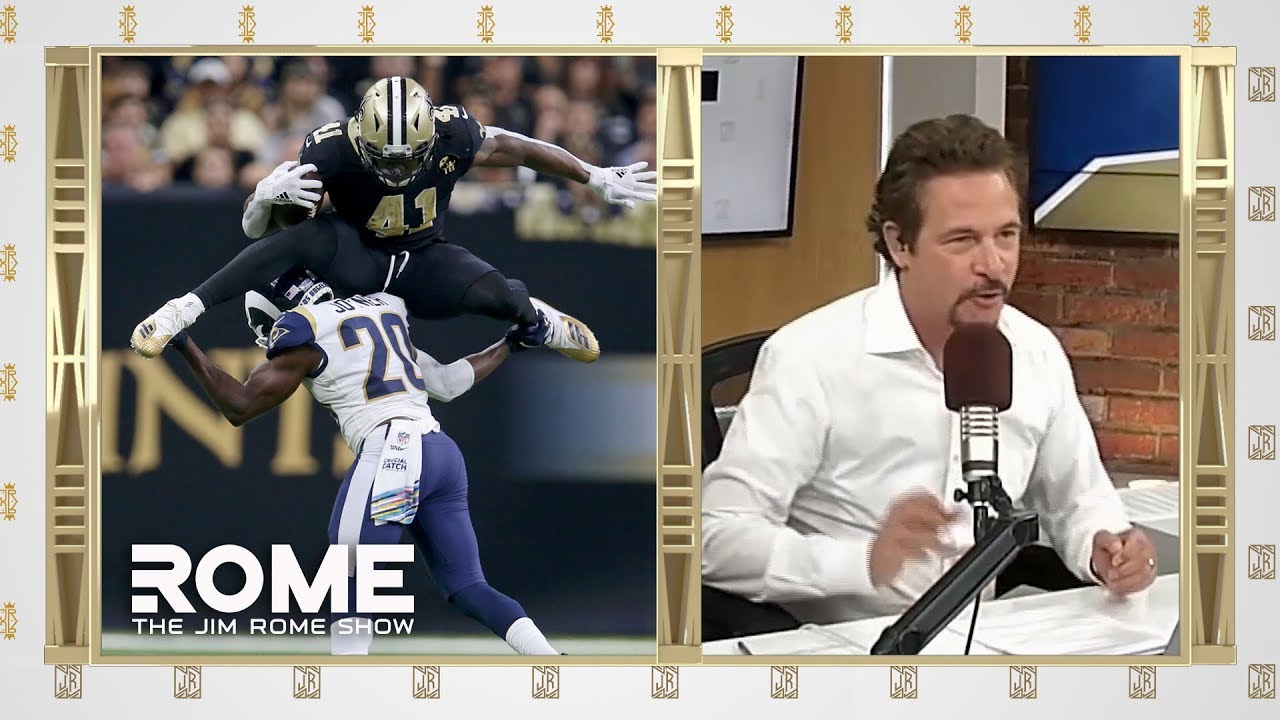 Saints beat Rams | Jim Rome Show - YouTube