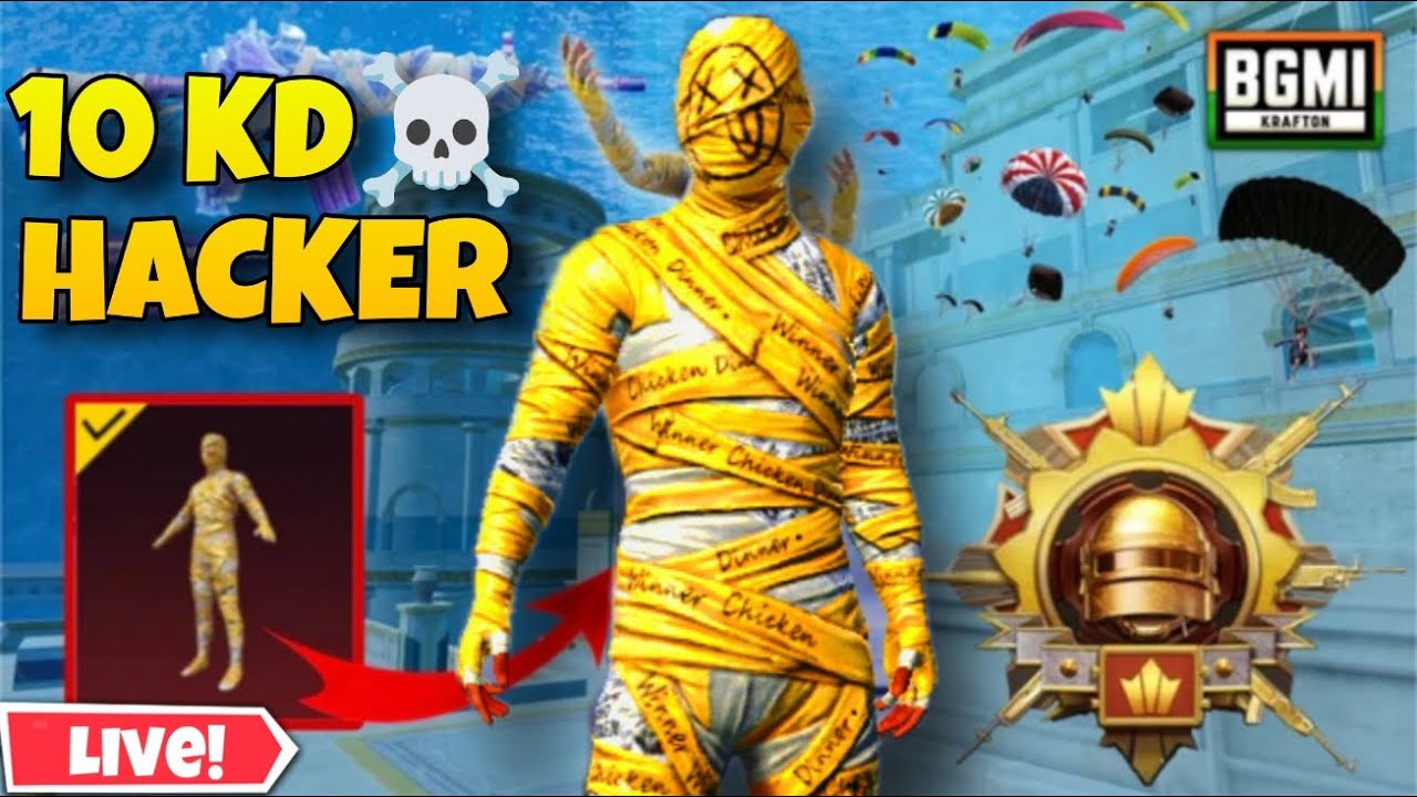 10 KD CLUTCH MASTER🤯 | 5 FINGER CLAW | ZK GAMER LIVE - YouTube