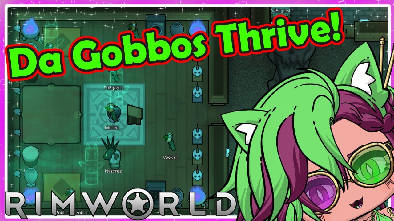 【RimWorld】Our goblin tribe is growing!【Cupcake Conjuror】 - YouTube
