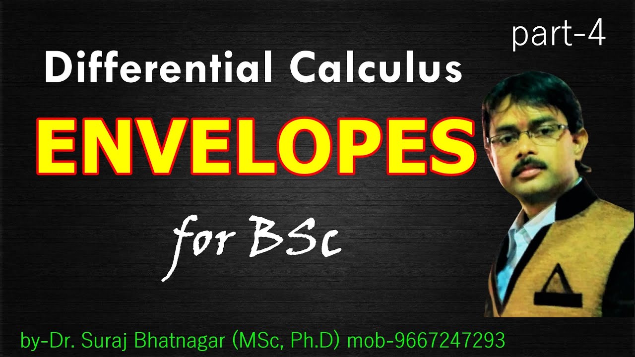 Envelope Differential math | envelope of a curve | differential ...