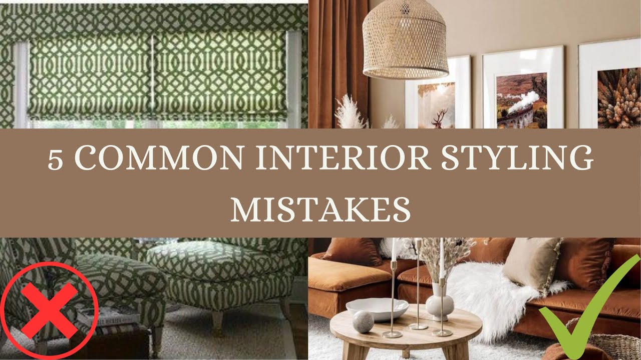5 COMMON INTERIOR STYLING MISTAKES/ BY NEELIMA PRADHAN - YouTube