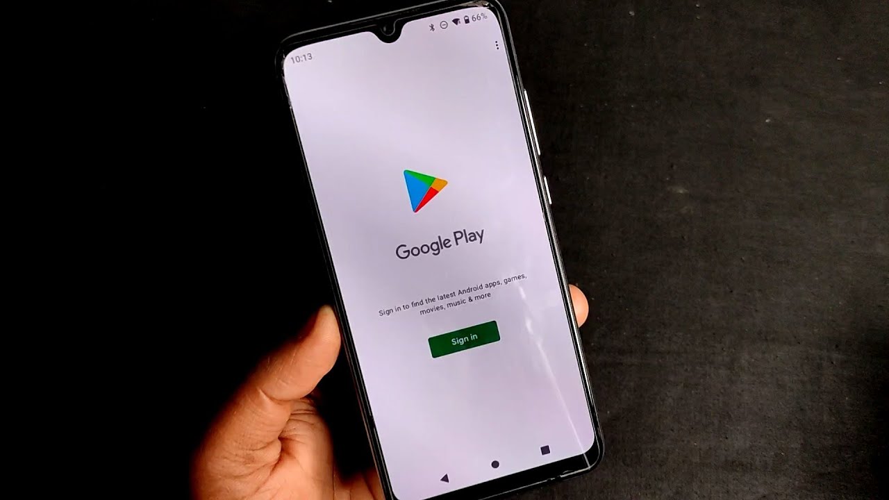 How To Sign in Google Account in Mi A3 | Fix Play Store Sign in problem ...