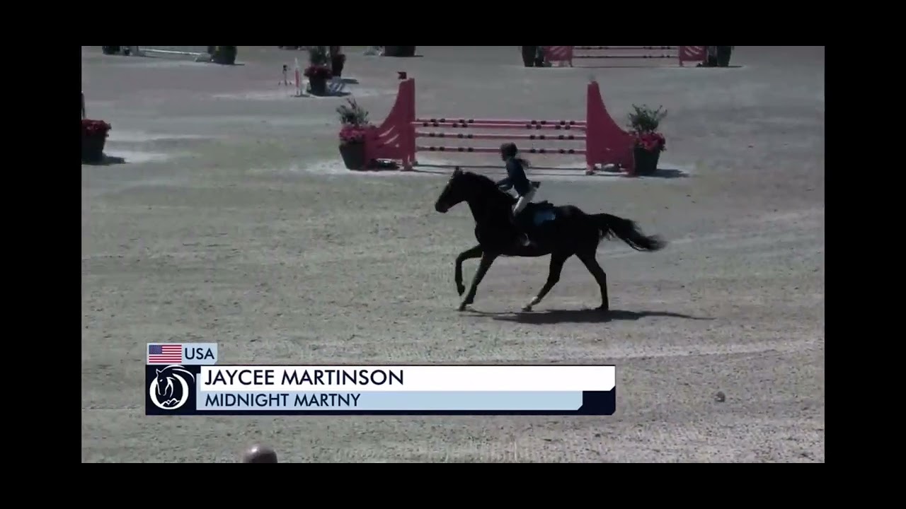 Jaycee Midnight Martny Take2 1.0m TB 3.20.25 @Tryon - YouTube