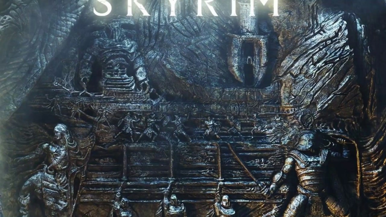 Skyrim Dragonborn Song with wallpapers (Full HD) - YouTube