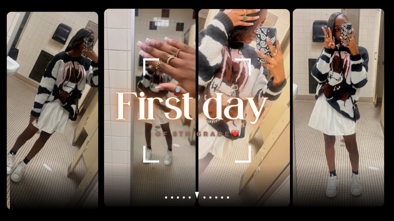 First Day Of 8th Grade Grwm Youtube