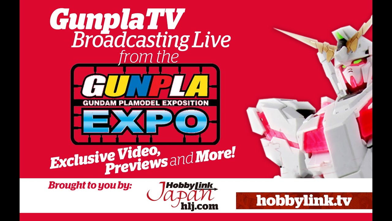 Gunpla TV at Gunpla Expo 2014 - YouTube