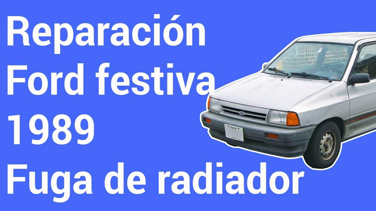 Reparación Ford Festiva 1989 -Introducción- - YouTube