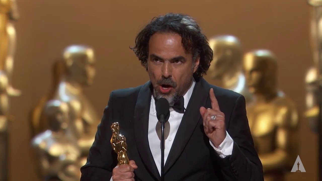 Alejandro G. Iñárritu Wins Best Directing - YouTube