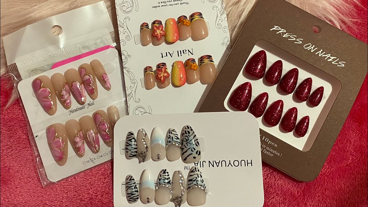 Handmade Press-On Nail Collective Haul From Shein! For The Girlies who ...