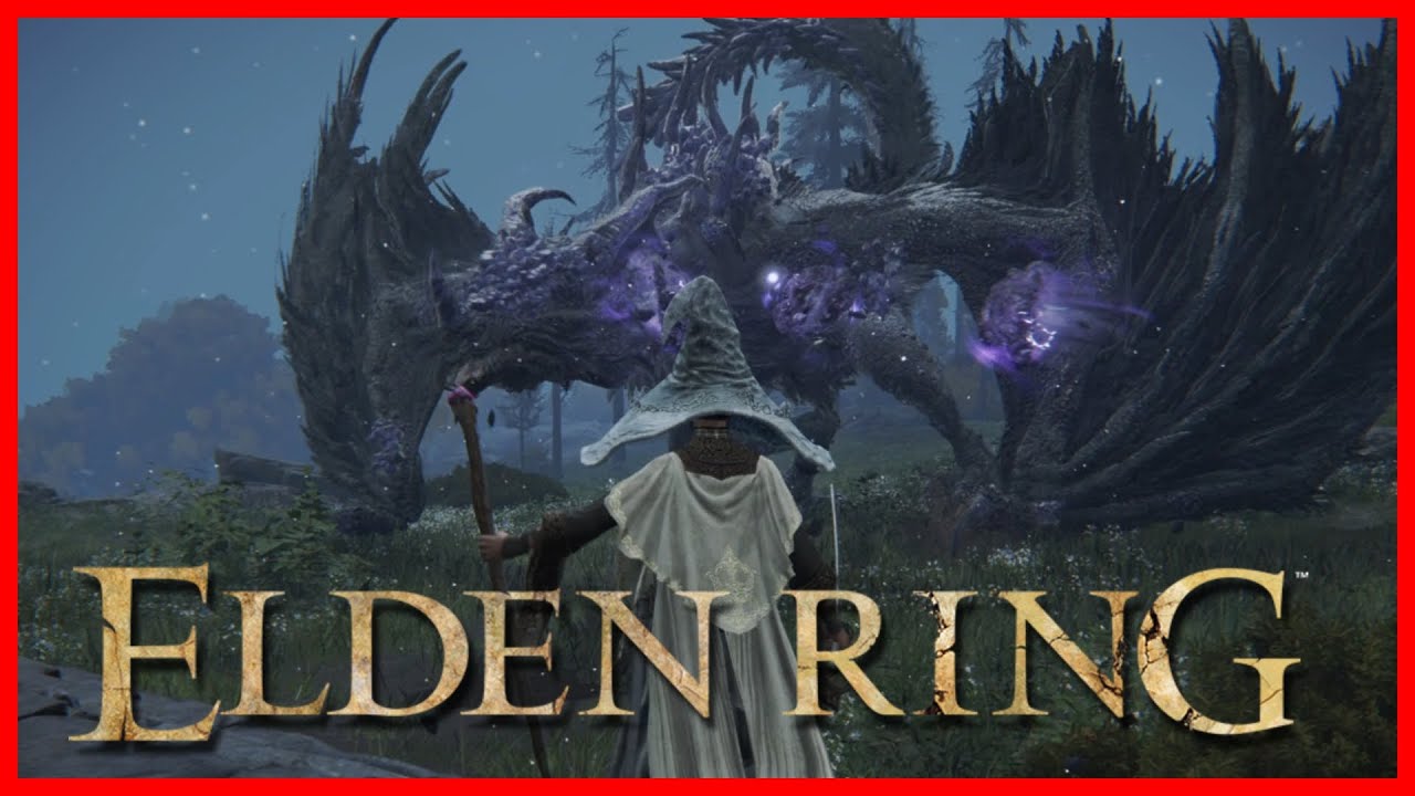 Elden Ring - Glintstone Dragon Adula Boss Gameplay - YouTube