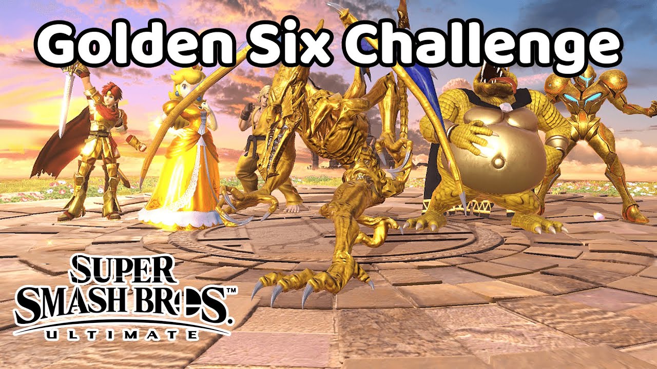 Super Smash Bros. Ultimate: Golden Six Challenge - YouTube