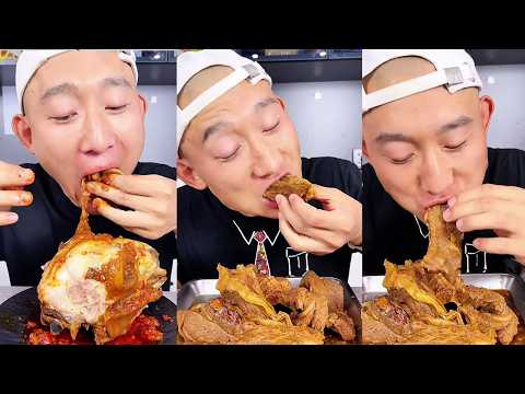 ASMR | Big Eater Delicious | Enjoyable food broadcast#mukbang #foodie #eating #delicious #beeftongue