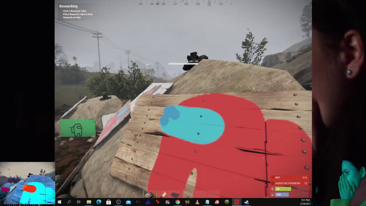 +18 NSFW AMONG US RUST ART GALLERY - YouTube