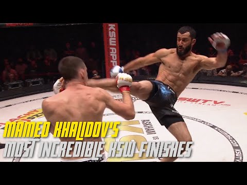 Mamed Khalidov's Most Incredible Finishes in KSW