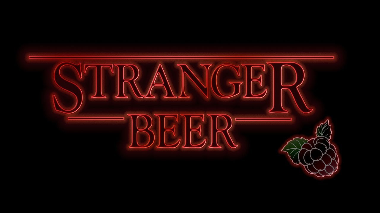 Stranger Beer - Raspberry Saison - YouTube