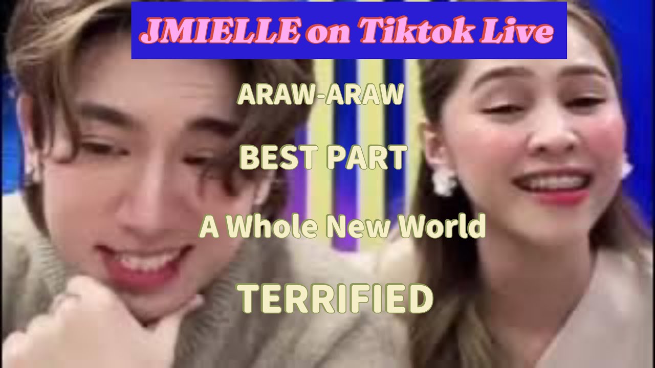 #JMIELLE on TikTok Live | Latest song cover by JM and Marielle - YouTube