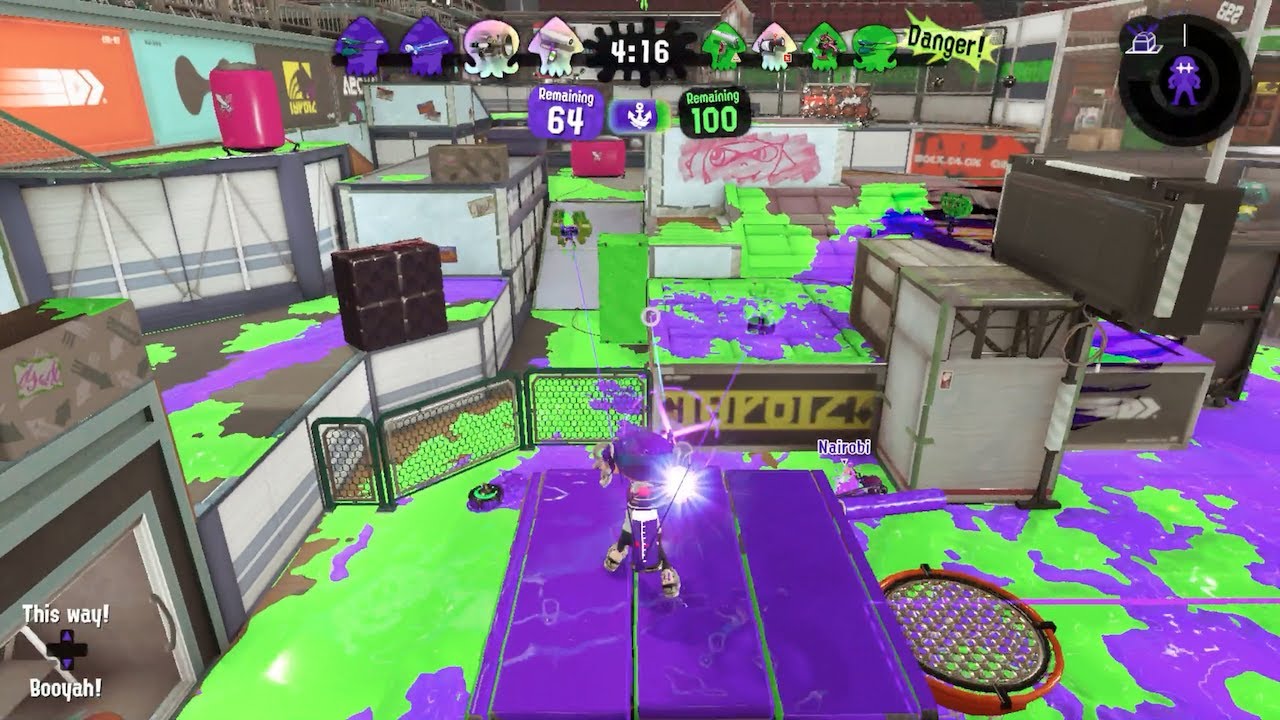Splatoon 2: Nearly going to pieces in Splat Zones [17(10)-5, Classic ...
