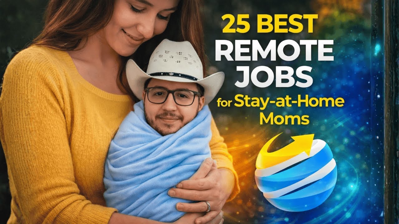 25 Best Remote Jobs for Stay-at-Home Moms in 2026 - YouTube