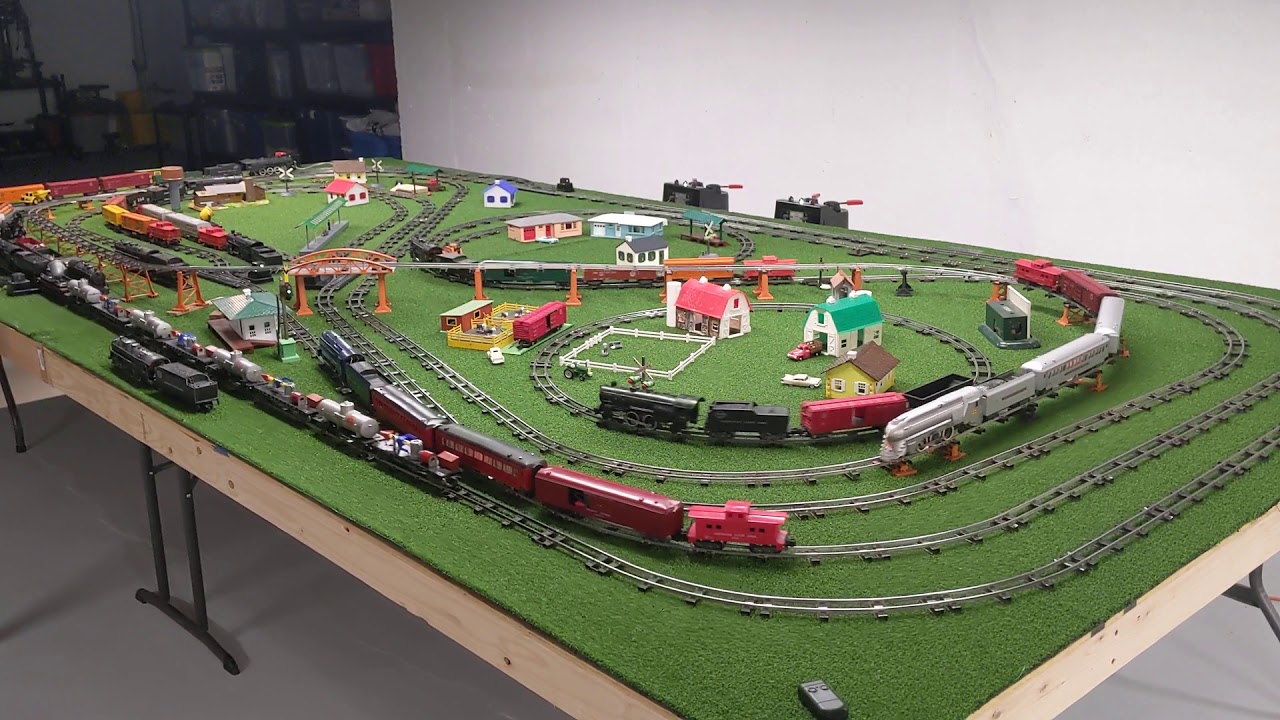 American fly train collection 1 - YouTube