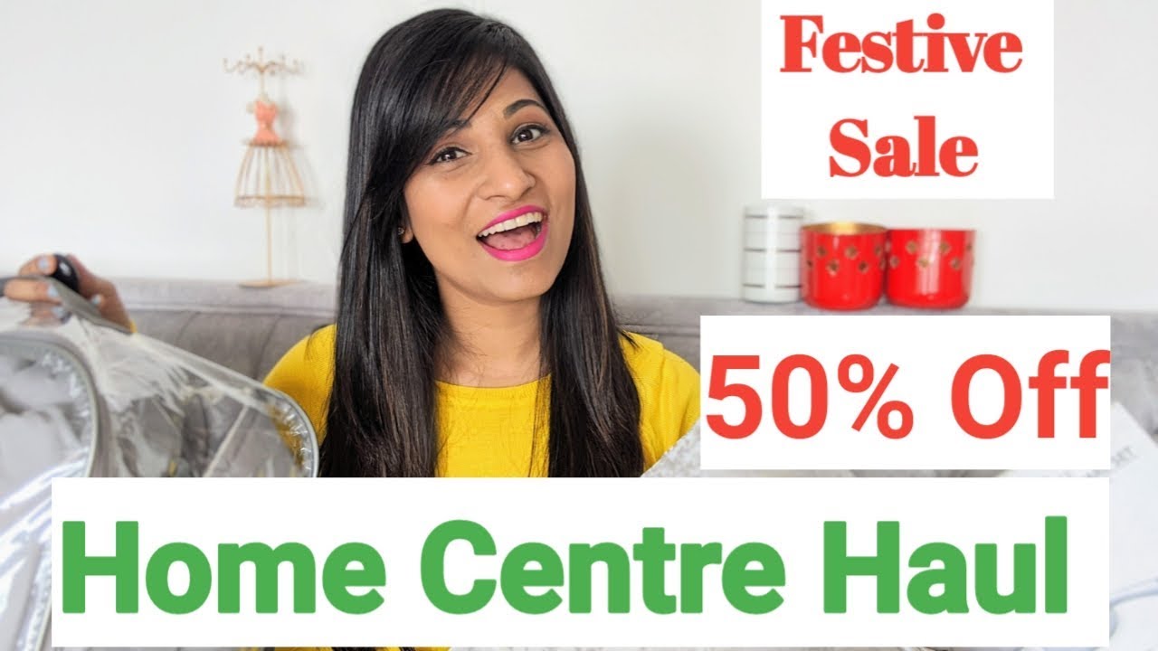 Home Centre Shopping Haul 2020 | SALE HAUL | 50% Discount | Shopping ...