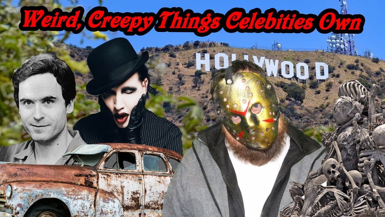 Weird, Creepy Things Celebrities Own | Daved and Confused - YouTube
