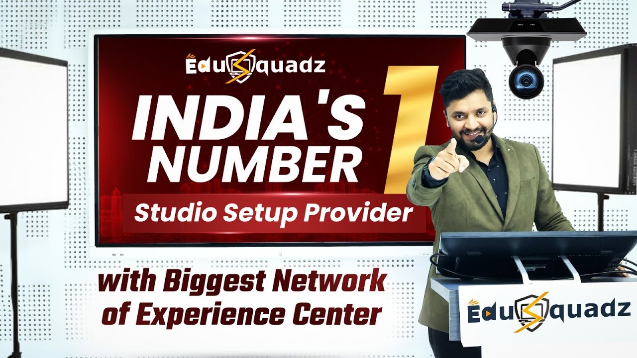 Famous Studio Setup by Edusquadz now at your location | Online Class Setup for Teachers ...