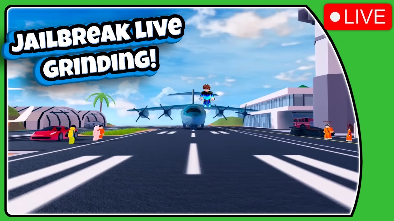 🔴 Jailbreak grinding and helping people get money! 🔴 Nate Playz Live ...