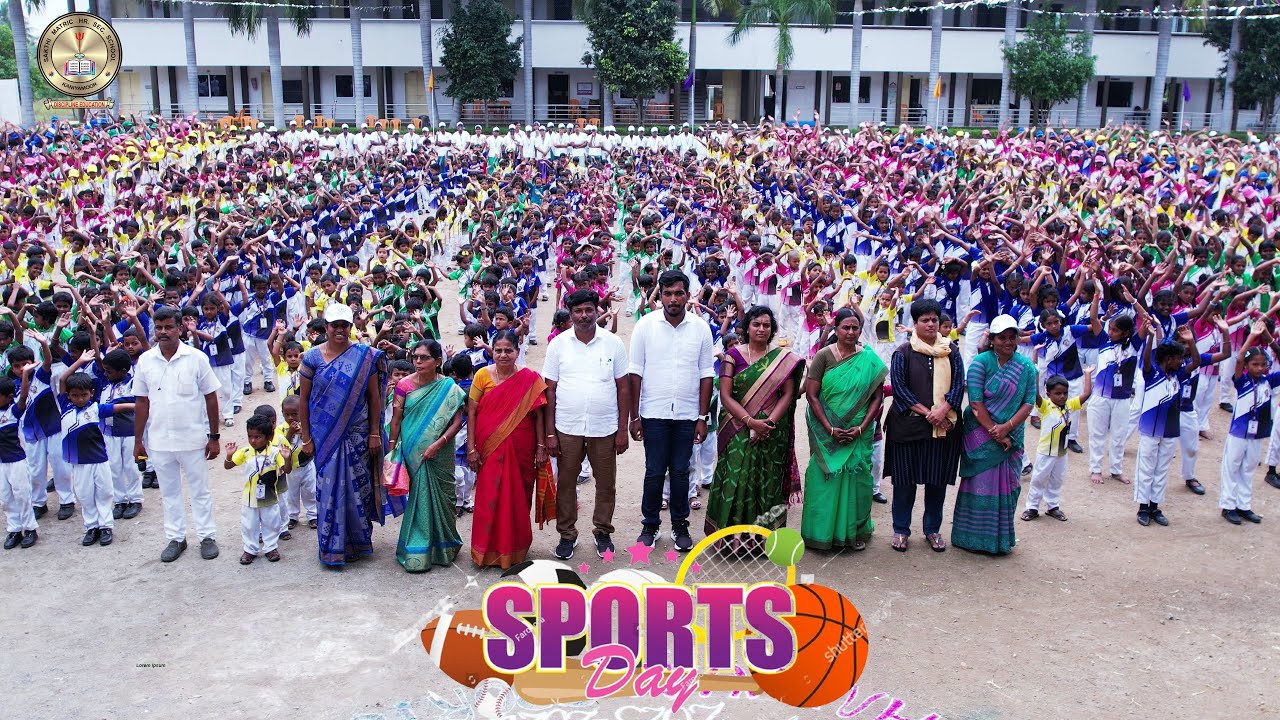 Step into the arena of excitement and triumph at Sakthi School’s Sports ...
