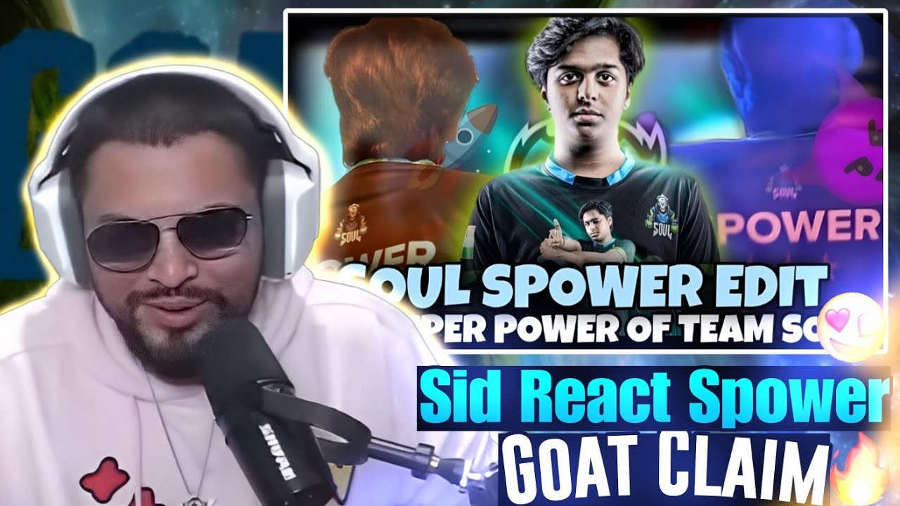 Sid React On Spower Editz 🚀 | Sid Shocked Spower DBS Master 😱 | - YouTube