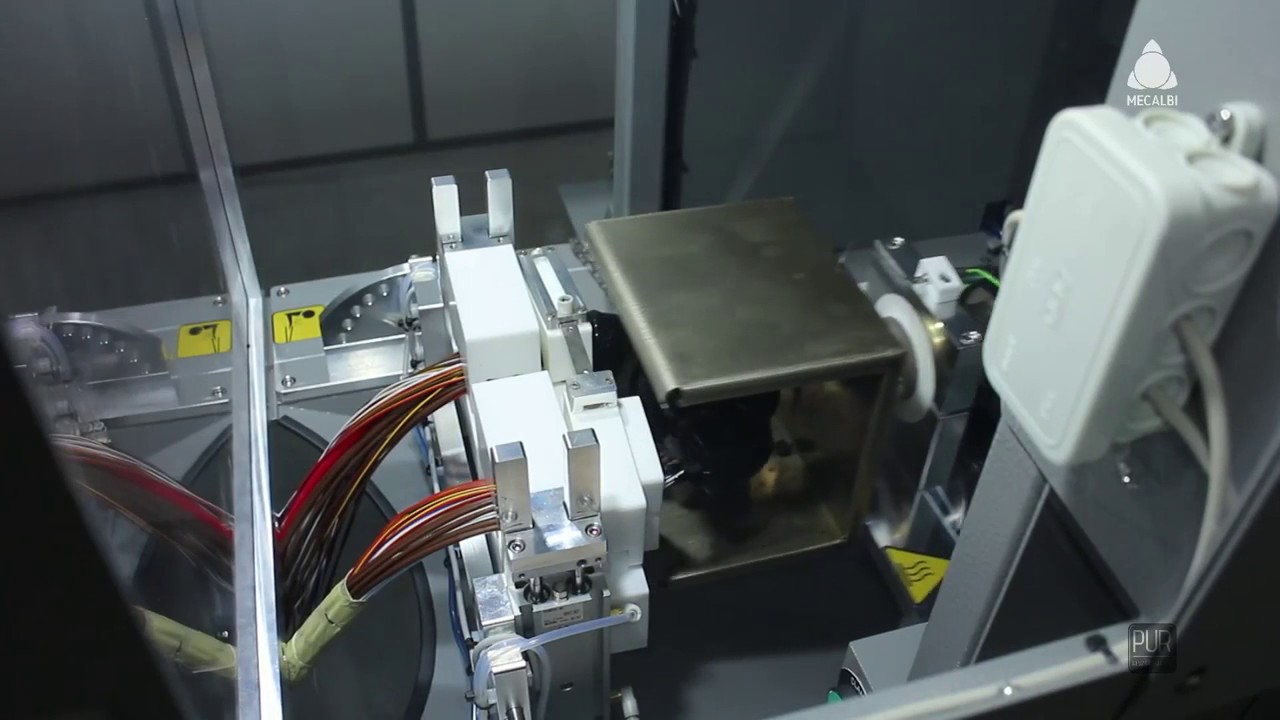 Lintech : Mecalbi - PUR Rework Station - YouTube