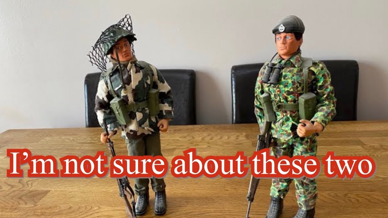 Action Man/ I’m not sure about these two, 2 more off the shelf - YouTube