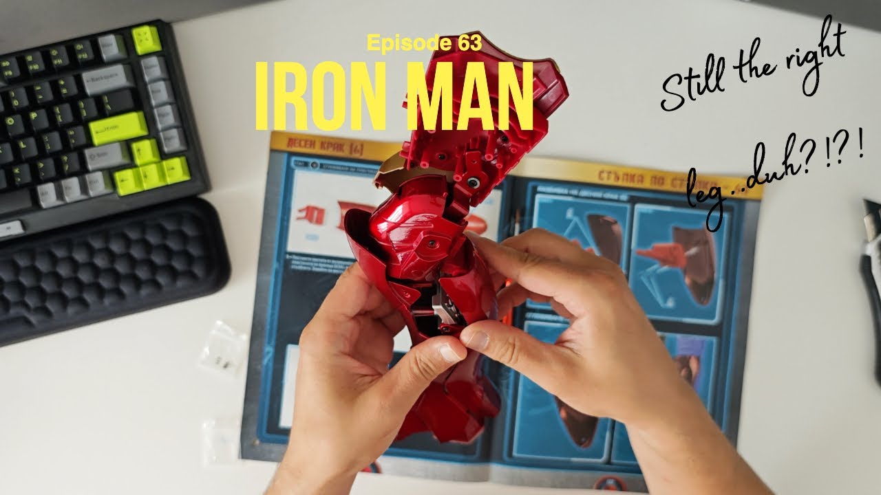 Iron Man Mark lll Armor Build - Episode 63 #ironman #marvel - YouTube