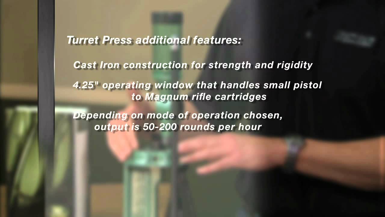 RCBS® Turret Deluxe Kit - YouTube
