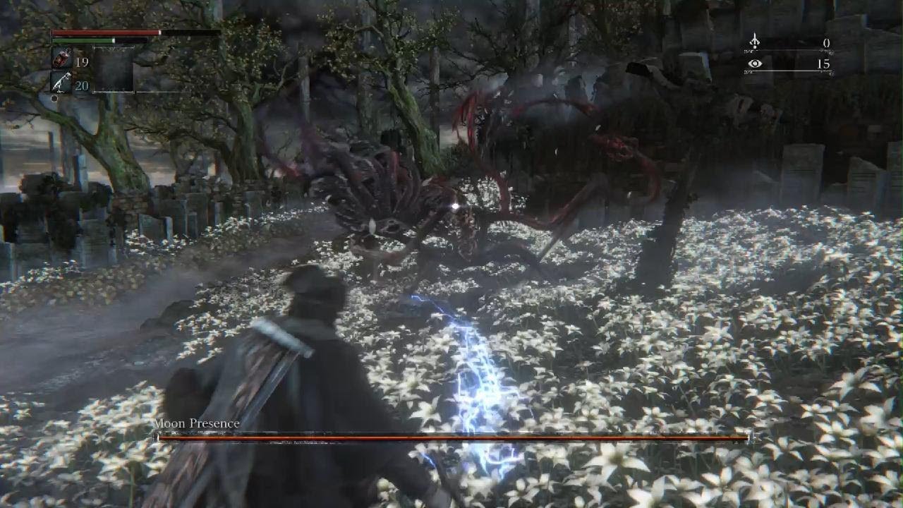 Bloodborne Ending - Moon Presence Bossfight - YouTube