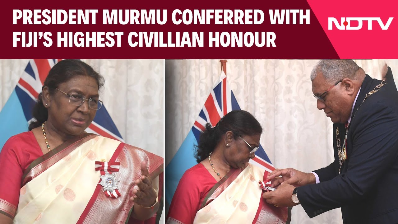 Draupadi Murmu | Prez Draupadi Murmu Has Been Conferred With The ...