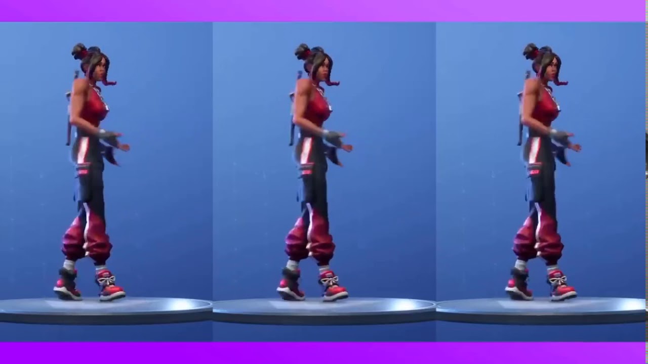 New senario emote ikonic skin!!! - YouTube