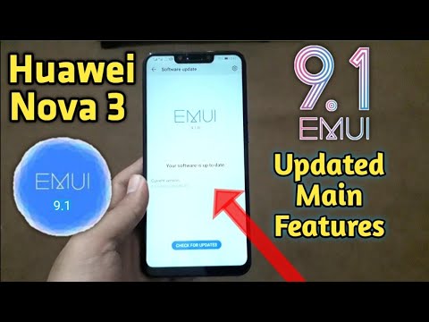 Huawei Nova 3 EMUI 9.1 Updated Main Features - YouTube