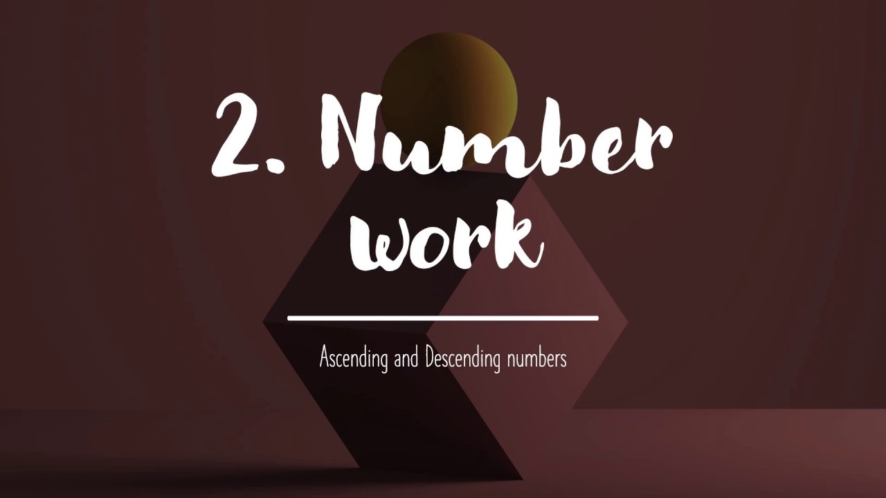 Number work Part 6 - YouTube