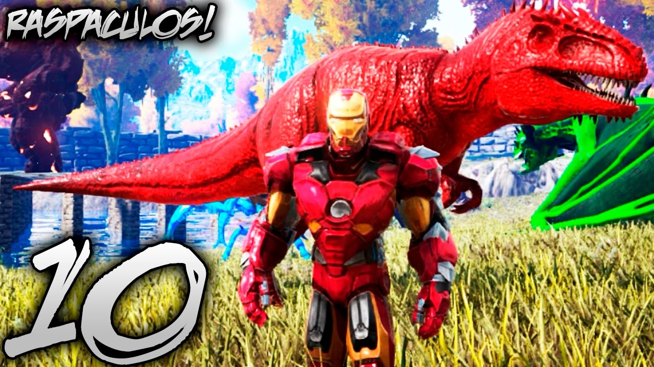 PRIMERA EVOLUCIÓN DE EL DINO MAS FUERTE DE ARK Y GIGANOTO CHIEF BEBÉ ...