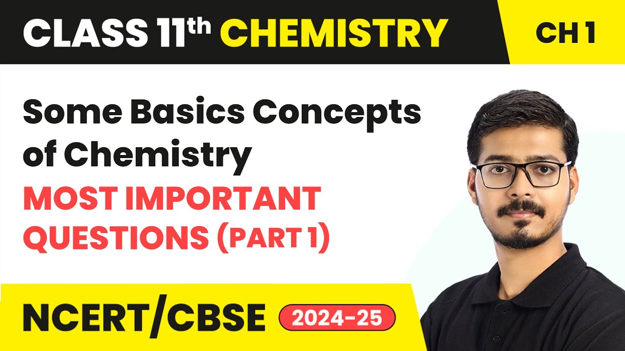 Some Basic Concepts of Chemistry - Most Important Questions (Part 1 ...