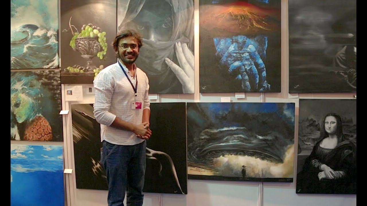 Kunal Moon | India Art Festival Part 1 Artist - YouTube
