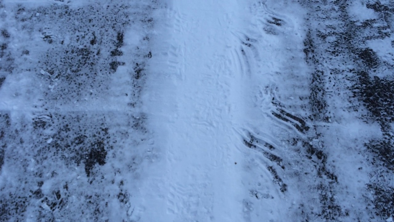 Crunchy walking in the snow - YouTube