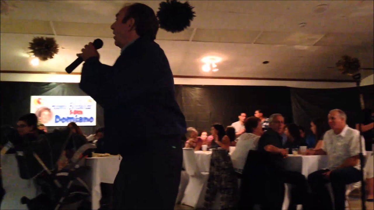 Domiano's 50th Birthday with Cosimo Filane and Elvis! - YouTube