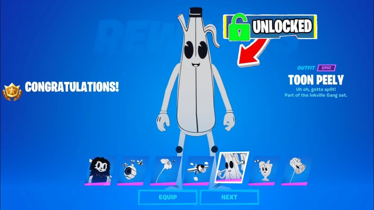 NEW TOON PEELY🍌👀 SKIN AND MORE ... - YouTube