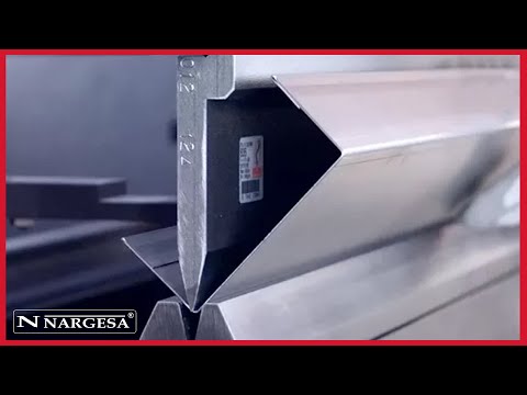 APRENDE A PLEGAR CHAPA FACILMENTE CON LA PLEGADORA HIDRAULICA MP3003CNC  · FUNCIONAMIENTO | NARGESA