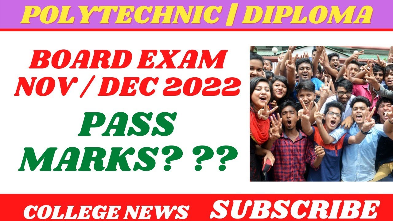 BOARD EXAM NOV/DEC 2022 PASS MARKS? | N SCHEME PASS MARKS THEORY AND ...