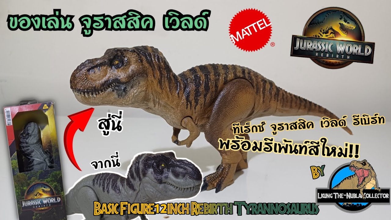 ของเล่น จูราสสิค เวิล์ด Mattel Jurassic World Rebirth Basic Figure ...