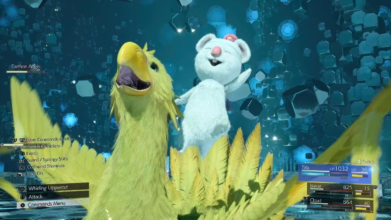 Final Fantasy 7 Rebirth - Chocobo & Moogle Summon - YouTube