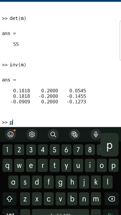 MATLAB app to find det, inv, charpoly & eigenvalues/vectors of a matrix ...